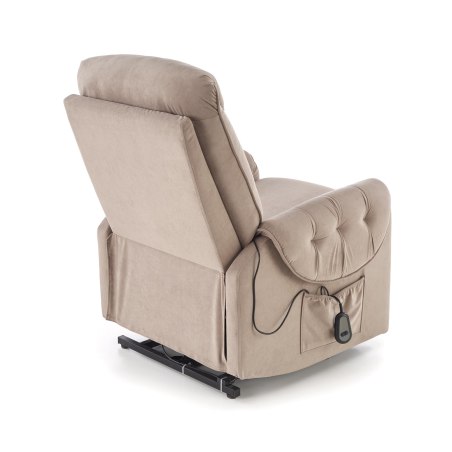 HORTON fotel wypoczynkowy beżowy – wygodny i stylowy | Polskie Meble Atos